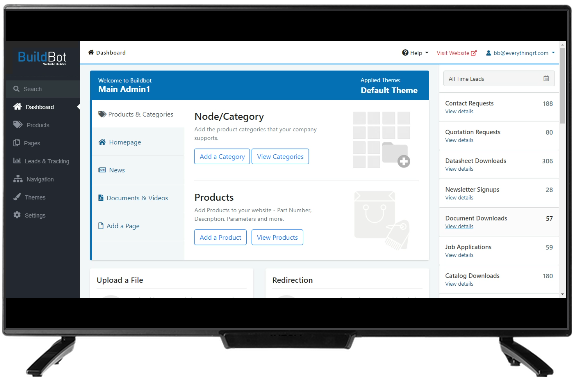 Website Builder for the Manufacturing Industry | BuildBot.io